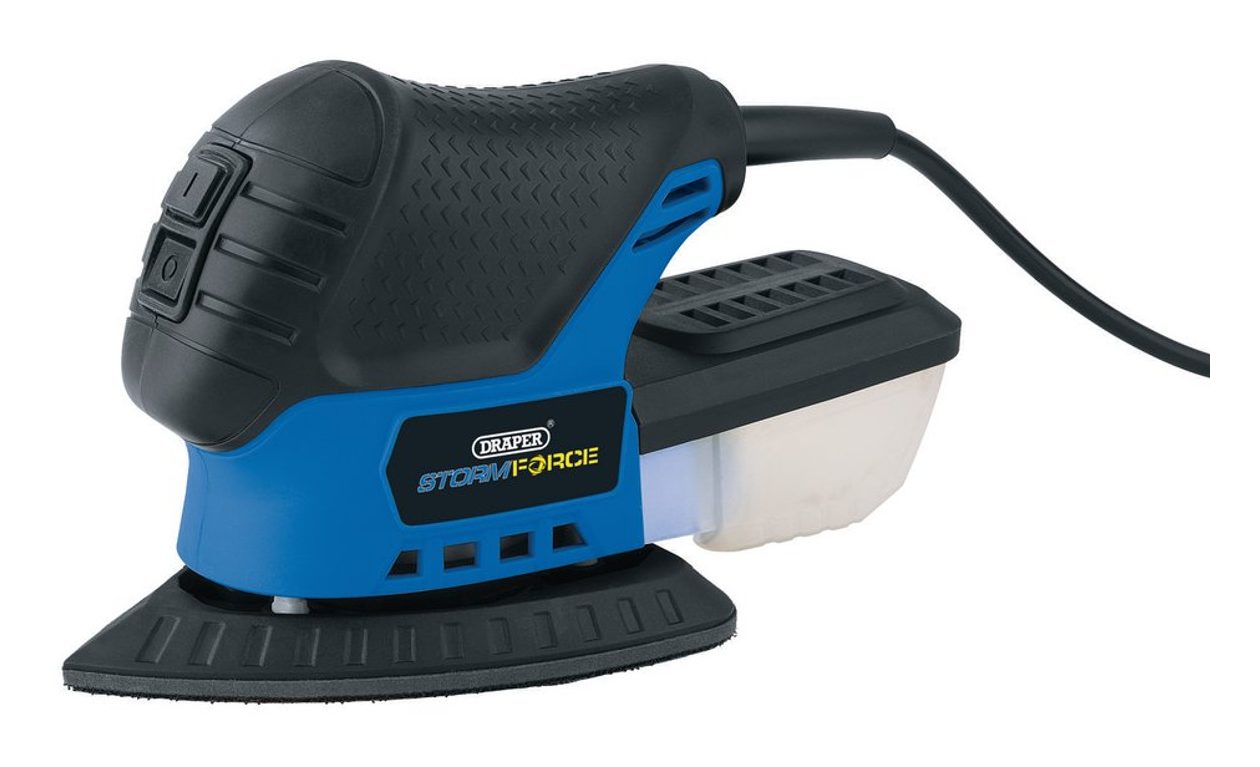Draper Storm Force Tri Base Detail Sander 230v 75w - Cutters & Grinders