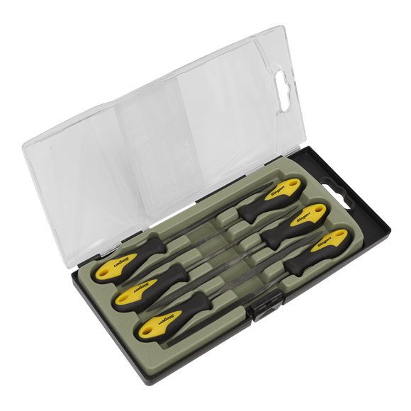 Sealey Needle File Set 6 Piece - Saws, Knives & Blades