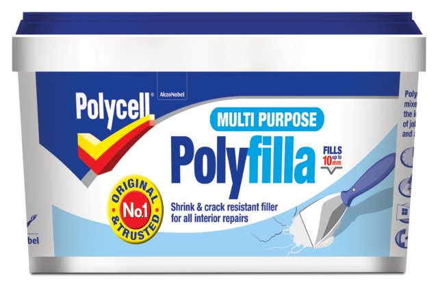 Polycell Multi Purpose Polyfilla 1kg - Sealants & Fillers