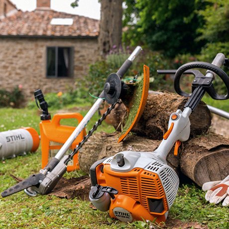 Stihl Petrol Kombi Engine KM56 RC-E Power Unit - Hedgetrimmers