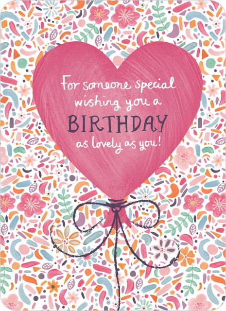 Birthday Card Heart - Birthday - Mole Avon