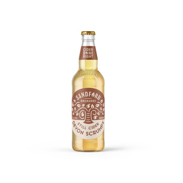 SANDFORD Sandford Orchards Devon Scrumpy Cider 500ml 6% - Cider - Mole Avon