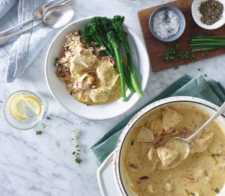 Cook Chicken Dijon Frozen Meal - Ready Meals - Mole Avon