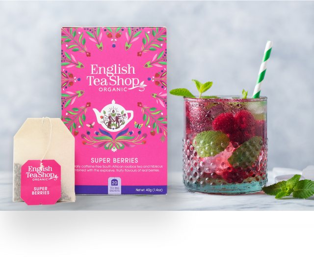 English Tea Shop Organic Super Berries Tea 20 Bags - Tea, Coffee & Hot ...