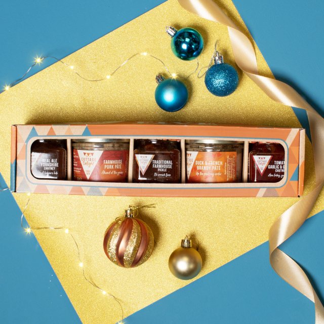 Cottage Delight Five Pate Partners Gift Set - Chutneys & Preserves