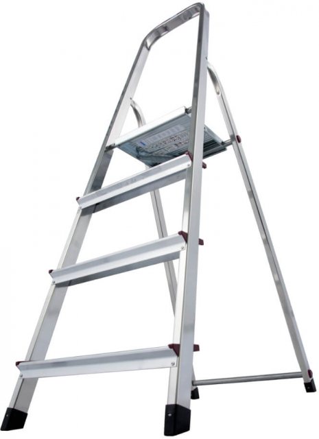 KRAUSE Krause Corda Aluminium 4 Step Platform - Ladders