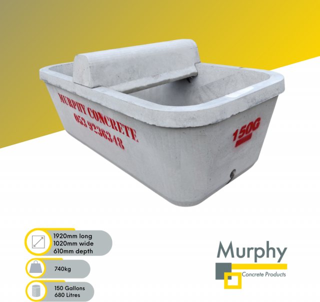 JMC Concrete Trough - Water Troughs