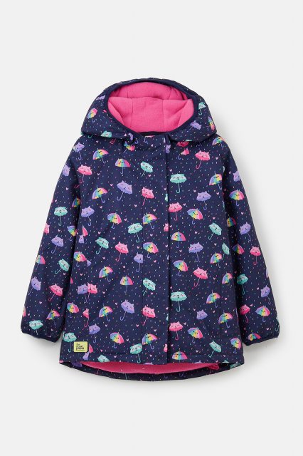 Lighthouse Lighthouse Freya Coat Navy Umbrella Print - Coats & Jackets