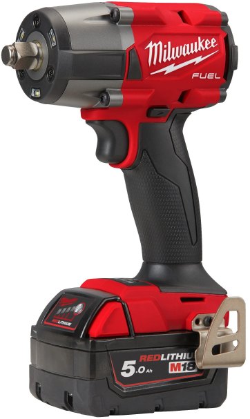 MILWAUKE Milwaukee M18 Fuel 1/2" Mid Torque Impact Wrench Kit ...