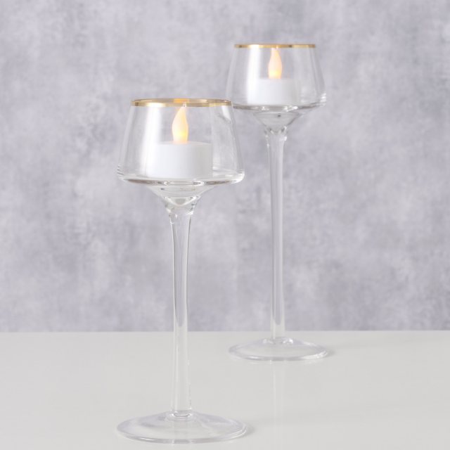 BOLTZE Boltze Smola Glass Windlight - Candles & Diffusers